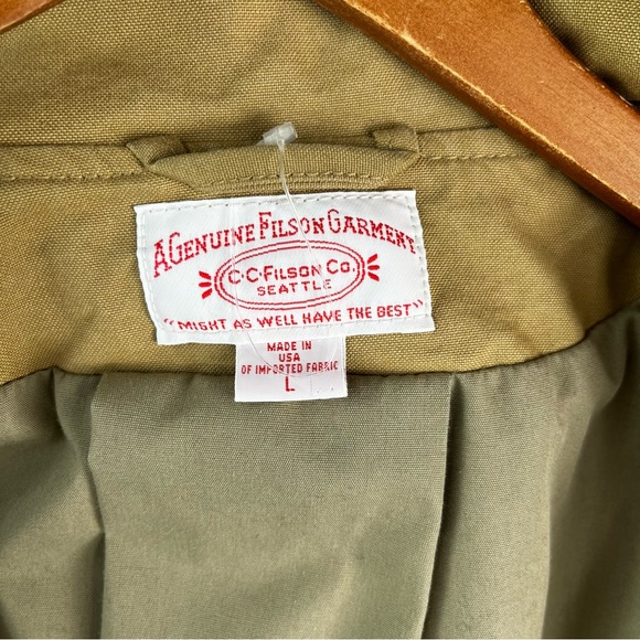 Filson | Jackets & Coats | Filson Vintage Womens L Light Hunting Jacket ...